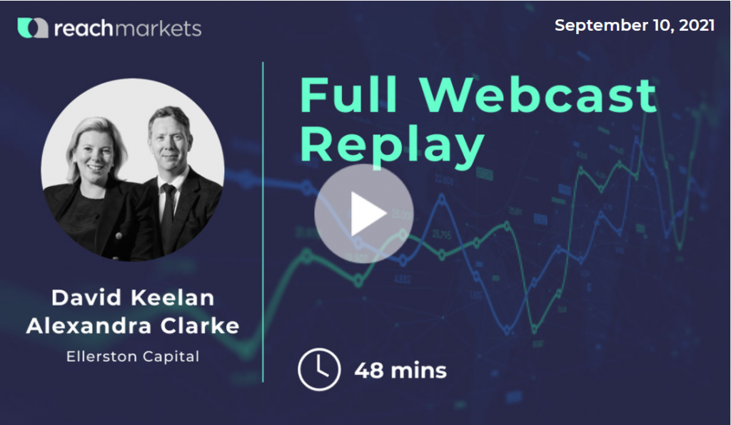 Reach Markets 'The Insider: Meet the Fund Manager' | Ellerston Capital